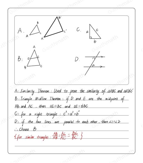 solved 6 what theorem states that the segments that joins the