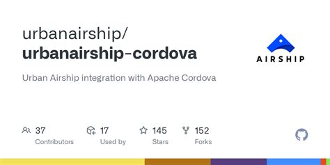 GitHub Urbanairship Urbanairship Cordova Urban Airship Integration With Apache Cordova
