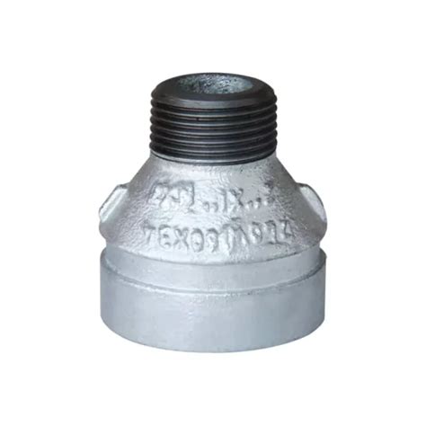 Grooved Concentric Reducer With Male Threaded Outlet