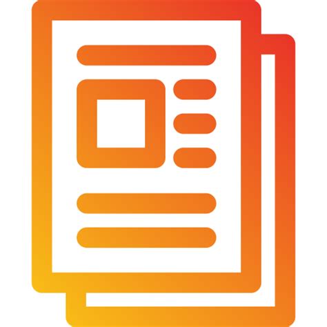 Articles Generic Gradient Icon