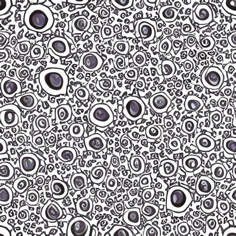 Mandelbrot Madness Cream Color Cartoon · Creative Fabrica