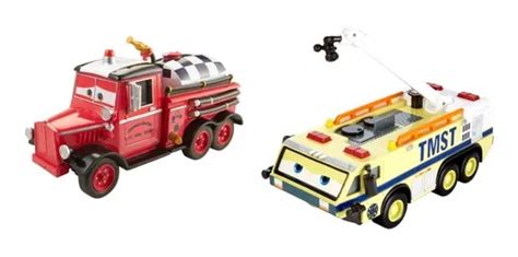 Mayday Y Rikers Cars Aviones Disney Collection 155 Mattel Rojo