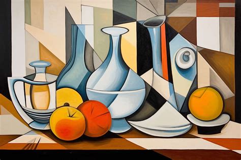 Analytical Cubism And Fragmented Still Life