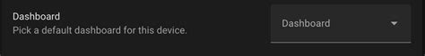 Dashboard Selector Not Showing Currently Selected Non Default Dashboard
