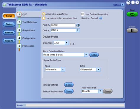 Ddr5 Memory Interface Electrical Verification And Debug Tektronix