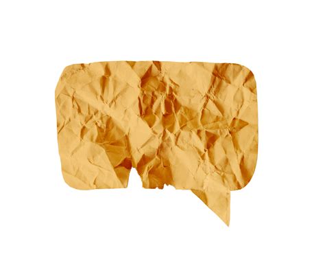 Old Crumpled Bubble Text Paper Texture 24867212 Png