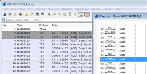 How Do I Generate The Simulated Tcps Flow Graph In Wireshark Netsim Support Portal