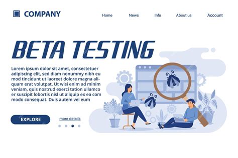 Premium Vector Beta Testing Illustration Suitable For Web Landing Page Ui Mobile App Banner