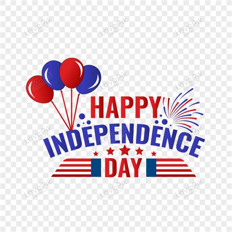 미국 독립 기념일 벡터 Png 일러스트 무료 다운로드 Lovepik