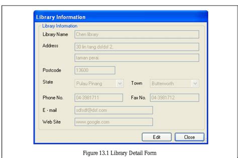 Figure 43 Library Management System I Library Management