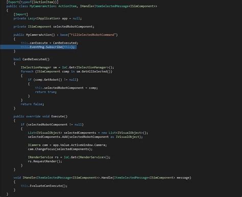 Subscribe To Events And Messages Visual Components Academy