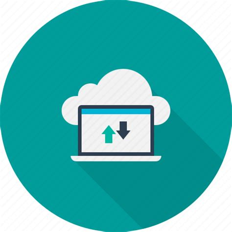 cloud computing download server upload icon