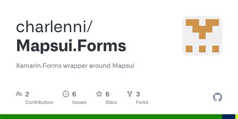 Github Charlennimapsuiforms Xamarinforms Wrapper Around Mapsui