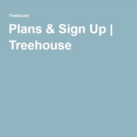 Start Learning To Code With Treehouse Plans Subscriptions
