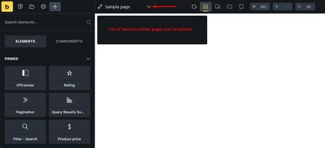 bricks 2 0 rc command palette feedback feature requests