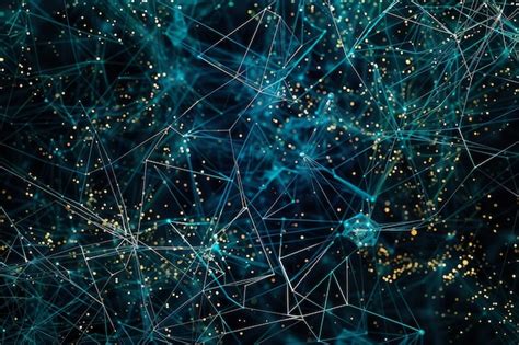 Intricate Web Of Data Streams And Connections Ai Generated Premium Ai Generated Image