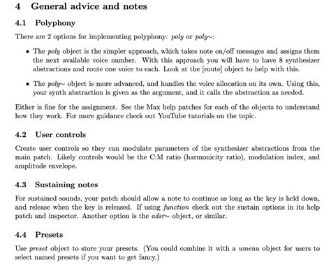 I REALLY NEED HELP MAX MAX MSP I Need To Build A Chegg Com