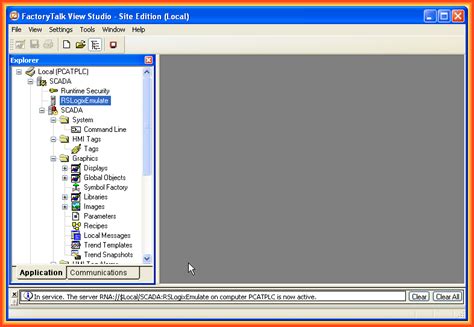 Factory Talk View SE Comunicando Con RSLogix Emulate 5000