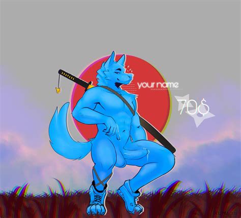 Rule 34 Anthro Bodily Fluids Genital Fluids Japan Katana Kumalowner Male Male Only Melee