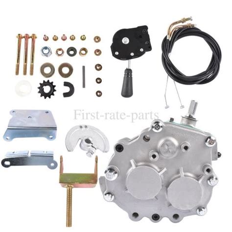 Sell Go Kart Forward Reverse Gearbox Kit 212cc For 2hp 13hp Engine 4