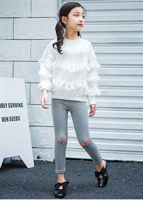 Леггинсы для девочек осенне зимние плотные бархатные штаны для девочек детские теплые длинные