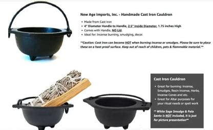 Cast Iron Cauldron Where Rituals Spark To Life Mindfulsouls