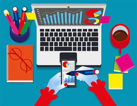 Premium Vector Data Analytics