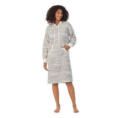 Cuddl Duds Intimates And Sleepwear Womens Cuddl Duds Fleece Hooded