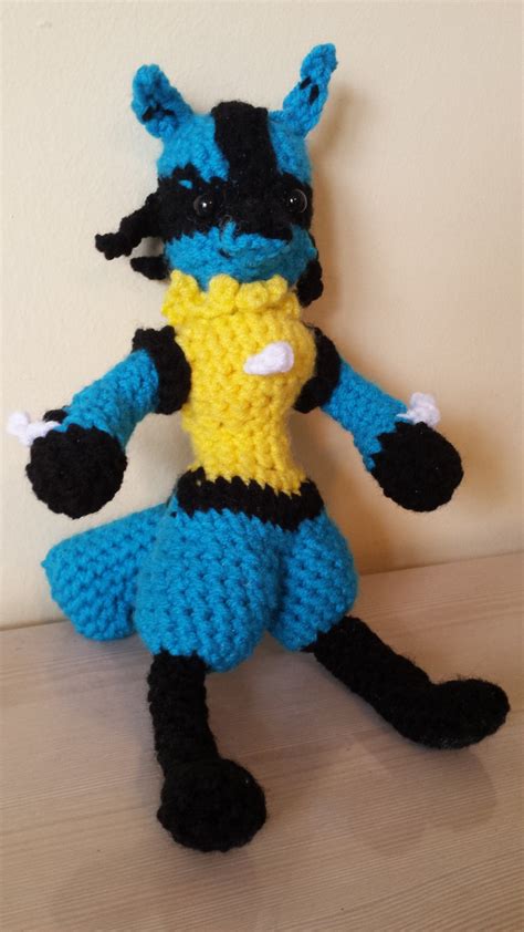 Long Live My Snails — Lucario Crochet Pattern