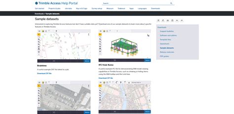 Trimble Access Help Portal