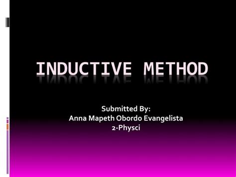 Inductive And Deductive Method Of Teaching Pptx