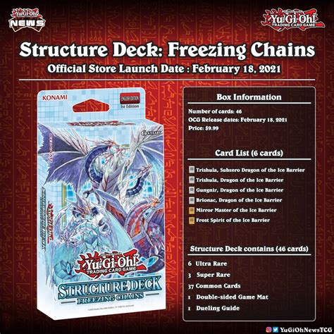 Yu Gi Oh Tcg Freezing Chains Starter Deck [sdfc] English Ace