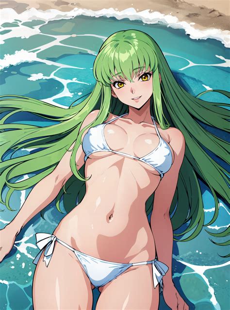 Rule 34 Ai Generated Bangs Cc Code Geass Curvy Green Hair Nervous