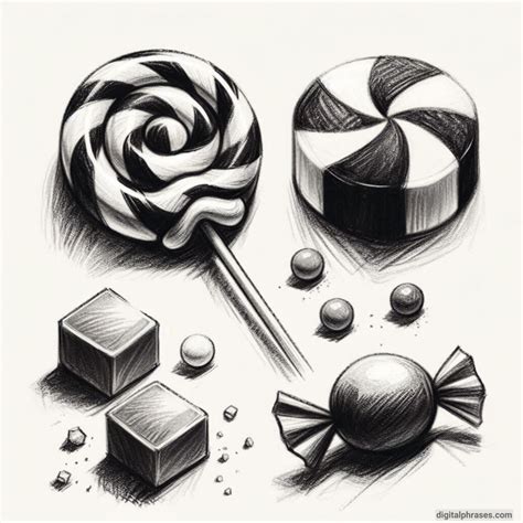 60 Candy Drawing Ideas Easy Realistic And Creative