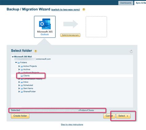 how to save microsoft 365 outlook emails in a folder and sub folder to egnyte cloudhq support