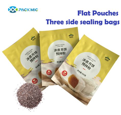 Factory Direct Custom Printed Stand Up Pouches For Chia Seeds With