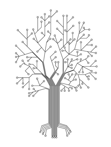 Premium Vector Microchip Background Vector Illustration