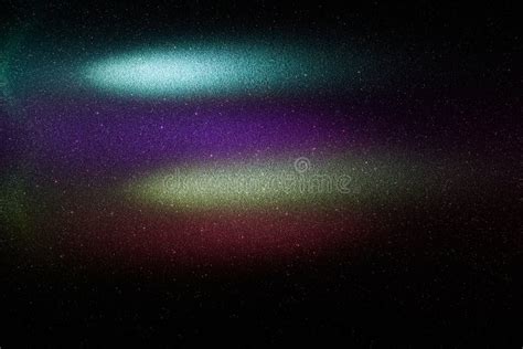 On A Black Background In Fine Grain Parallel Rays Of Light Stock Image