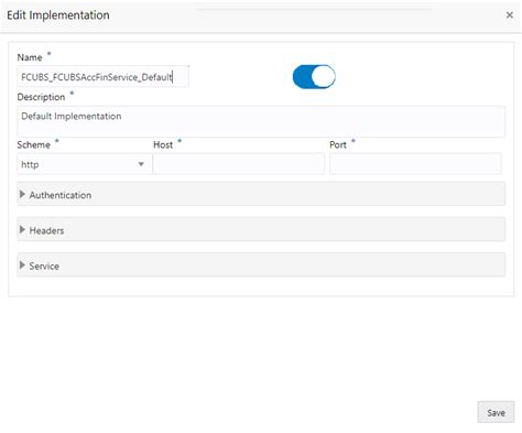 Configure Account Services