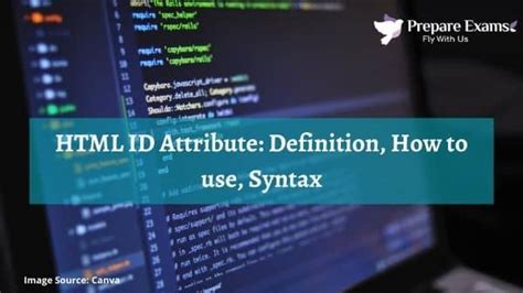 HTML ID Attribute Definition How To Use Syntax PrepareExams