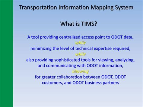 Ppt Transportation Information Mapping System Powerpoint Presentation Id 2577559