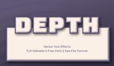 Premium Vector Editable Depth Text Effect Template Design In Illustrator