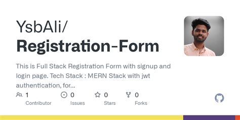 Github Ysbaliregistration Form This Is Full Stack Registration Form