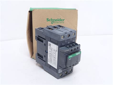 Schneider Lc1d40ag7 Contactor 60a 3p 600vac Coil 120vac Austin Surplus Industrial Inc