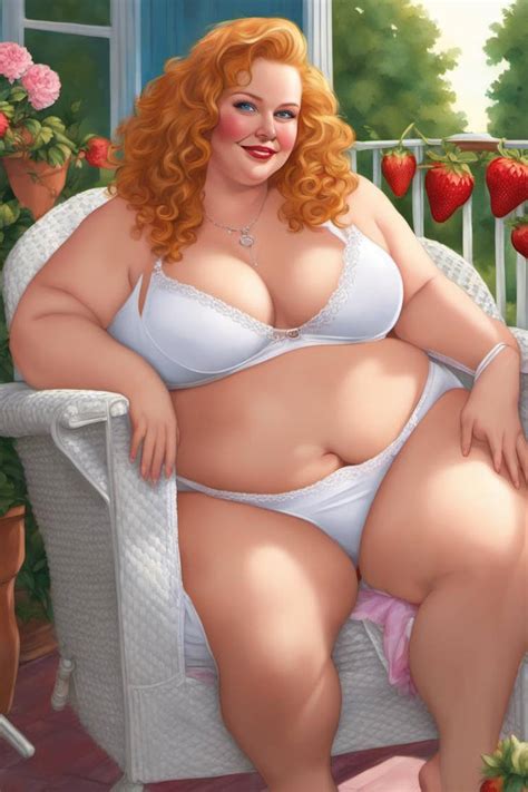 Photorealistic Strawberry Blonde Long To Her Thigh By Joanmariebigboobs