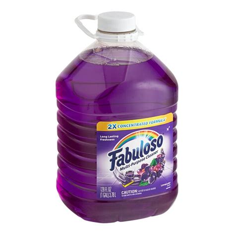 Fabuloso Cpc53058 1 Gallon Concentrated Formula Lavender Scent Multi