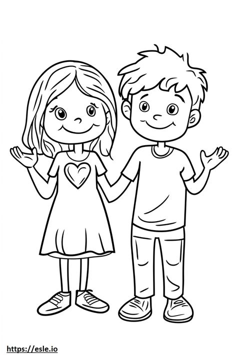 Love Your Neighbor For Coloring