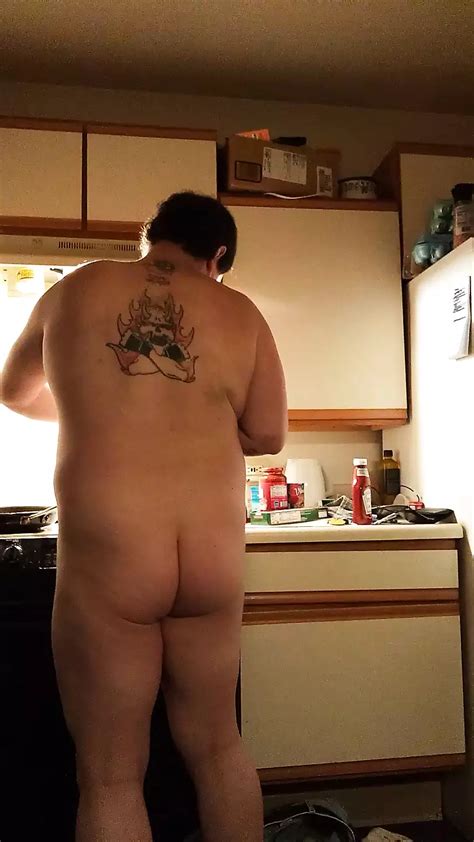 Naked Breakfast And Cleaning In My Kitchen XHamster