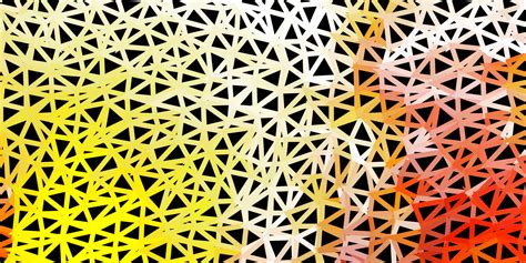 Light Orange Vector Abstract Triangle Pattern 6092189 Vector Art At