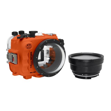 Seafrogs Housing For Sony A6xxx Series Salted Line With 4 Dome Port